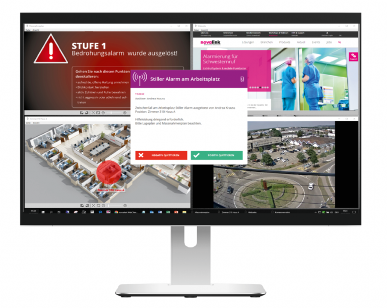 Alarmserver von novalink - und alles unter Kontrolle!